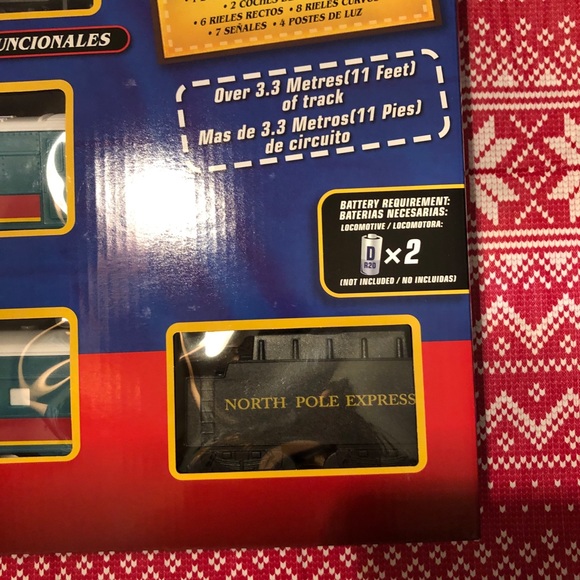 The North Pole | Holiday | The North Pole Express Christmas Train Set ...